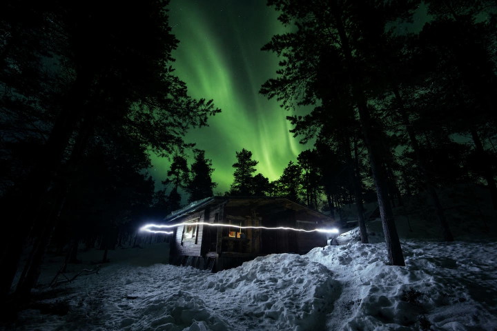 Maura Island Cabin - A True Finnish Experience - Inari