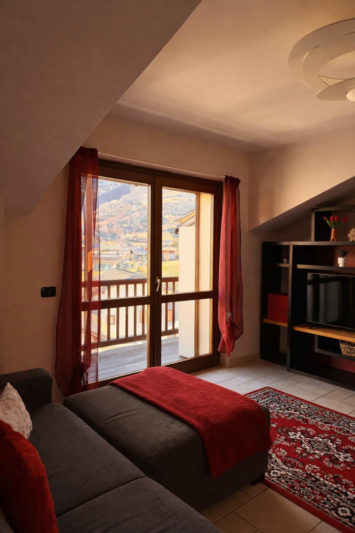 Maison Rouge - Red Apartment In Valle D'aosta - Aosta