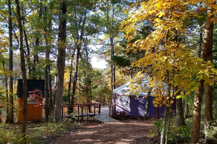 Yurt In The Forest - Missouri