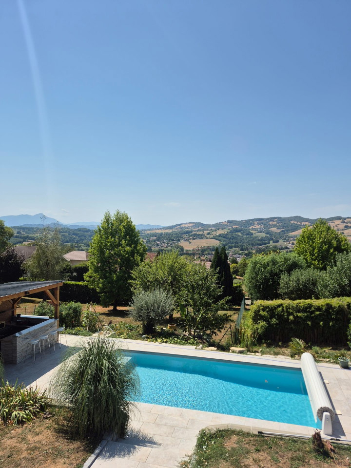 Tentes Et Piscine Avec Vue - France