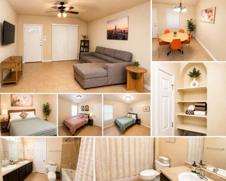 3br Near Fort Cavazos | Tdy  Pcs  Extended Stay - Killeen, TX
