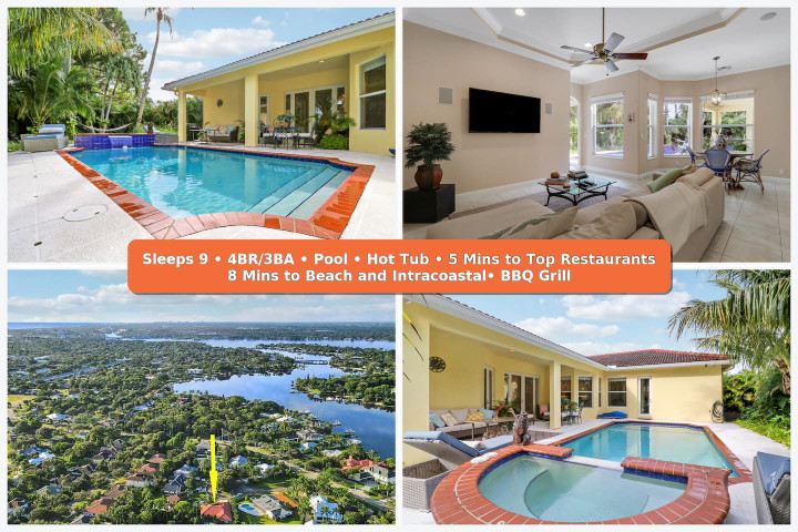 Jupiter Home 8 Mins To Beach Pool Hot Tub - Jupiter, FL