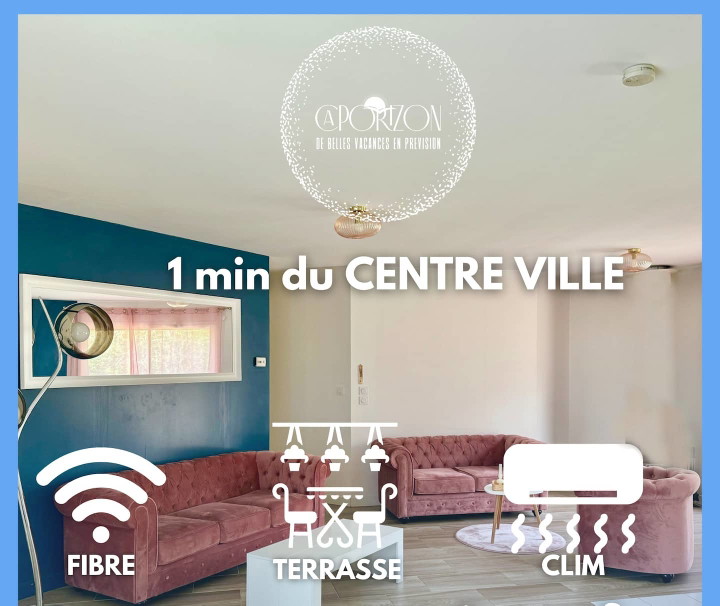 Caporizon-villa Pommier- Proche Ville-6p-terrasse - Périgueux