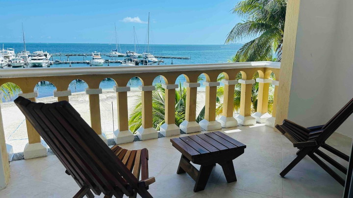 Vue Sur La Mer à Pied De Plage Appartement Sur La Plage - Isla Mujeres