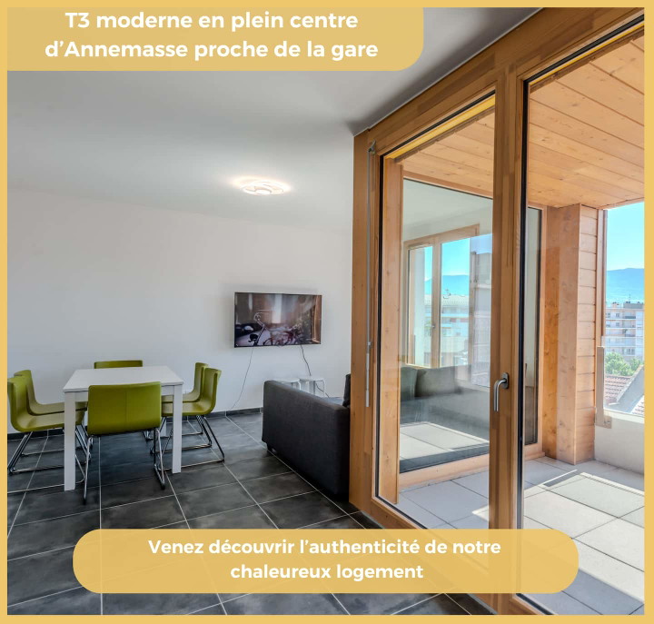 Chez Dan I 2-bedroom Apartment I Annemasse - Lake Geneva
