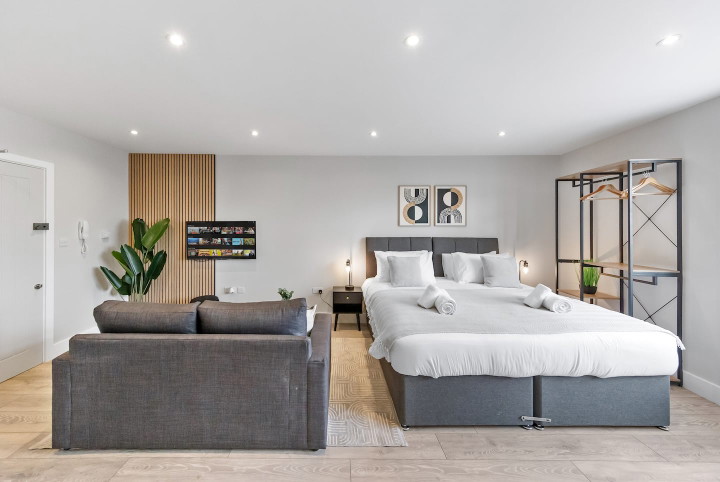Climatisation à L'intérieur Studio Spacieux Wi-fi Rapide - Londres