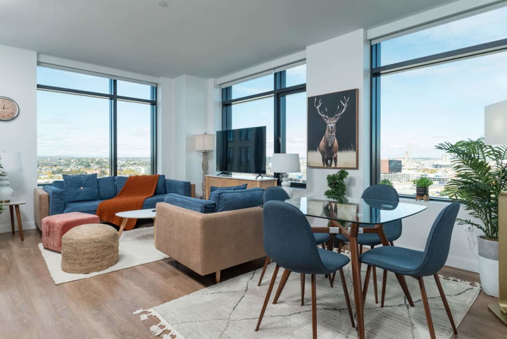 City Skyline W King Bed, Pool Gym Wi-fi & Parking - 波士頓, MA