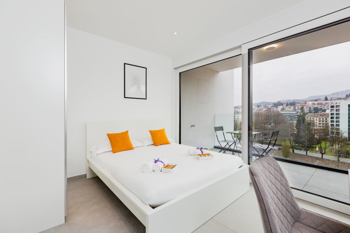 {Suite 602}chambre D'affaires, Moderne, Détente - Lugano