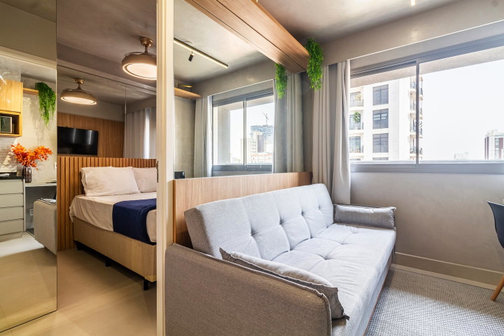 Fl702 | Luxury Apartment Near V. Madalena, Faria Lima Metro - São Paulo