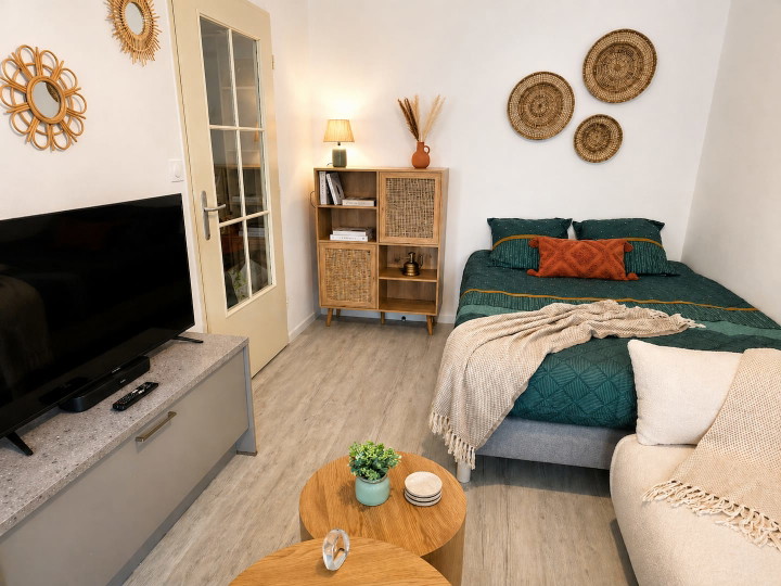 Studio Confortable Terrasse & Jardin (Près Du Tramway) - Valenciennes