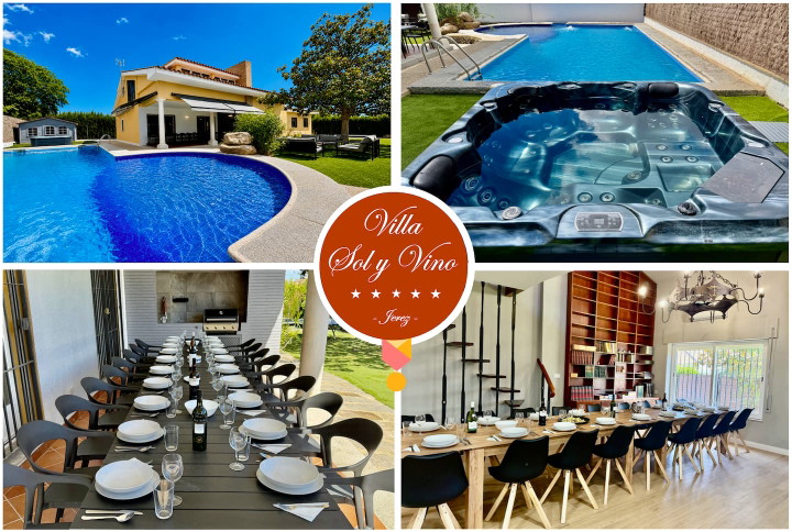 Villa Sol Y Vino · Pool & Spa · Luxury Jerez - Jerez de la Frontera