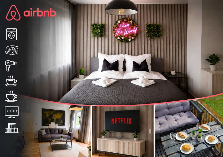 Promo + 3 Nights | 2 Rooms With Balcony | Park Free - マクデブルク