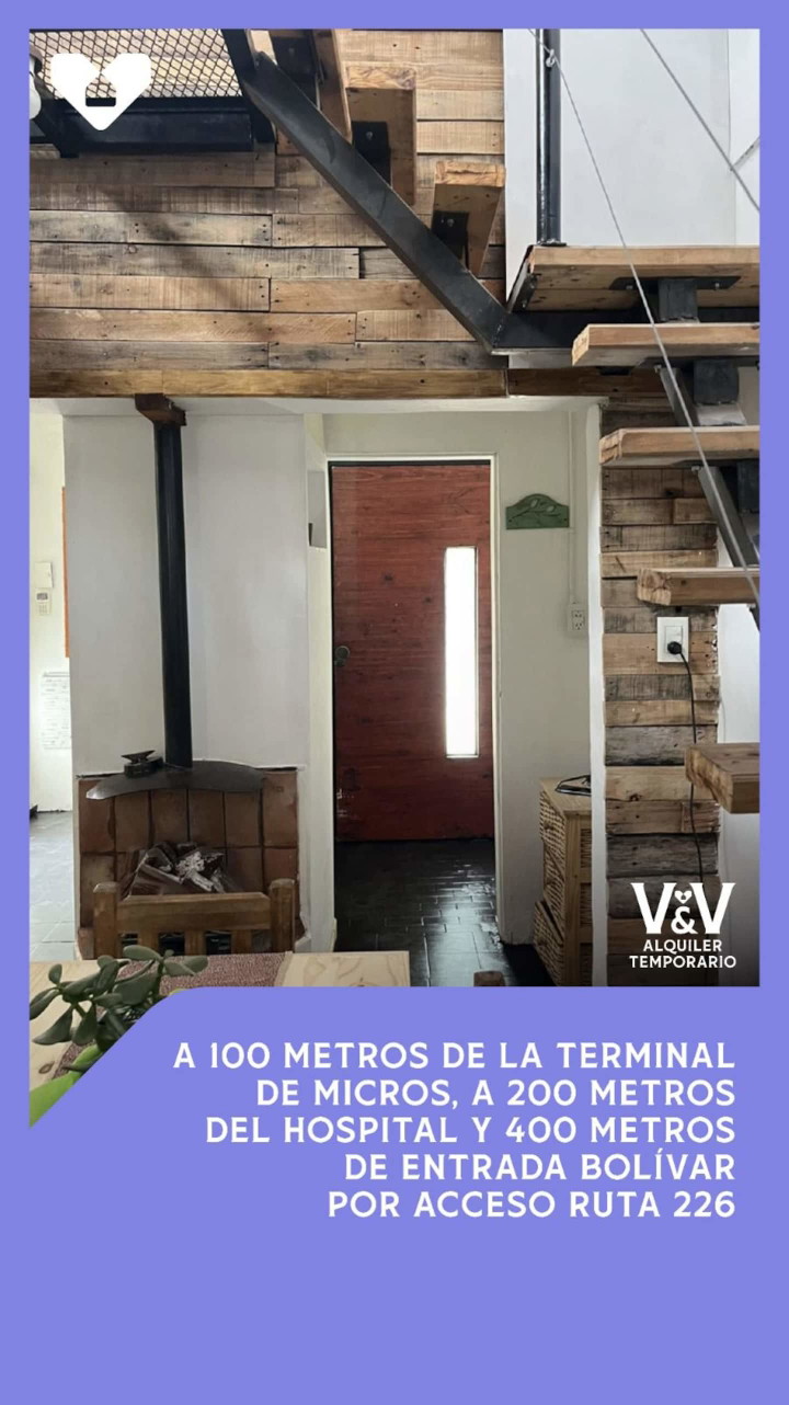 Depto-loft En Alquiler Temporal En
 Bolívar - San Carlos de Bolivar