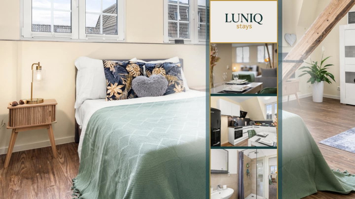 Luniq: Studio Eden 2 - Zentrale Lage - Klima - Moers