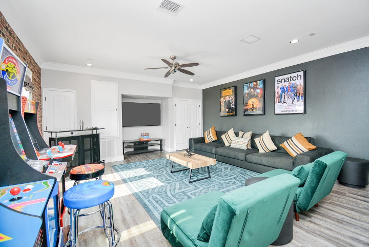 Rooftop|king Bed|downtown|sleeps 12 | W/ Games - Houston