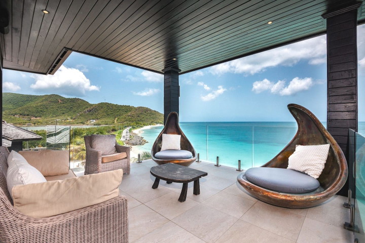 Stunning 4-bedroom Villa With Gym And Caribbean Se - Antigua-et-Barbuda