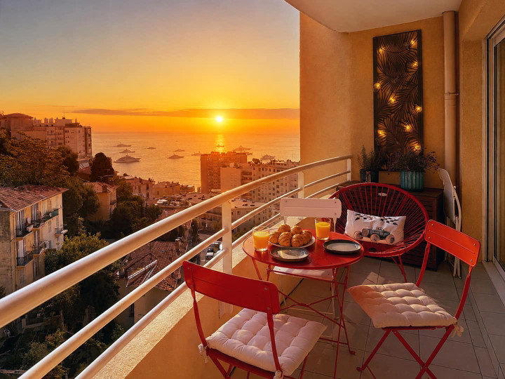 Monaco Border T2 Design Sea View Wifi Tv - Monte Carlo