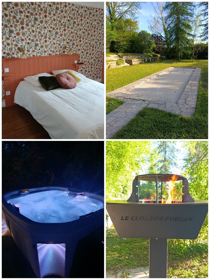 Gîte Le Clos Des Forges
Jacuzzi Brasero Pétanque - Haute-Saône