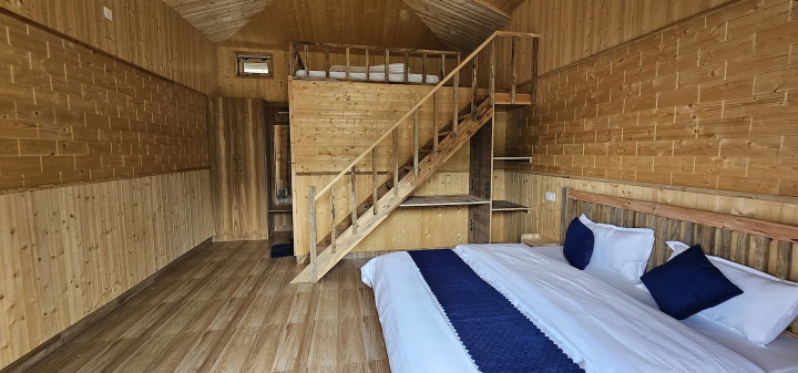 Mountain Loft Stay For 4 In Chakrata, Tiger Falls - Chakrata