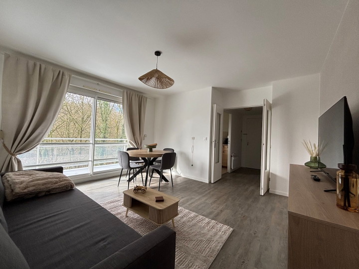 F2 De 47 M² Avec Balcon Sécurisée & Parking - Mont-Saint-Aignan