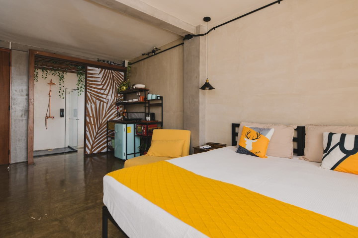 Stylish Loft Views & Rooftop Hot Tub - Cancún