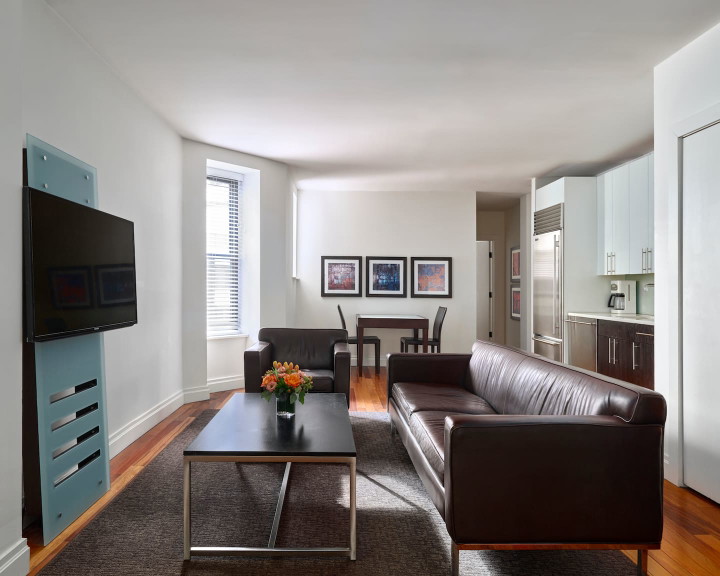 Aka Times Square - Two Bedroom Suite: W/d, Kitchen - New York