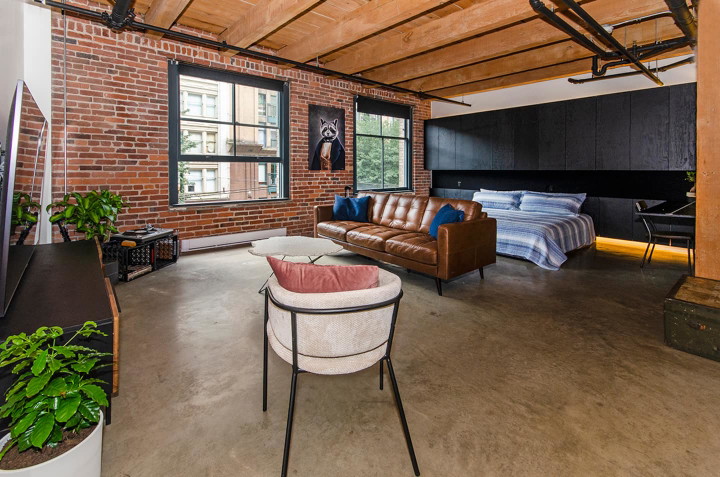 Ny-style Gastown Loft Historic Building - North Vancouver