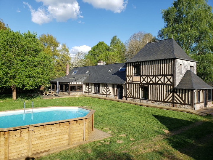 Demeure Normande 15 Pers. & Piscine Chauffée - Bernay