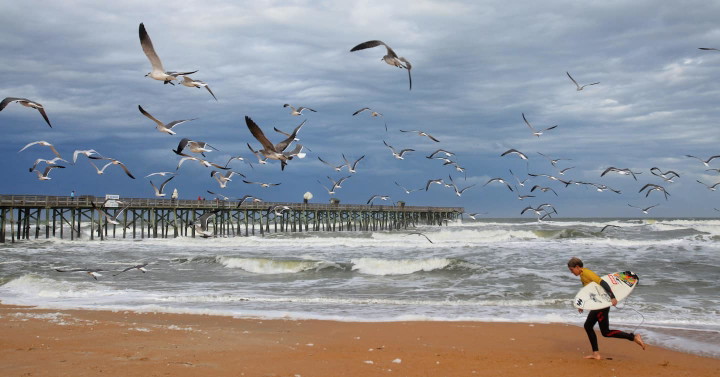 Seaglass Villa Ii, Ocean Views, Walk To The Beach! - Flagler Beach, FL