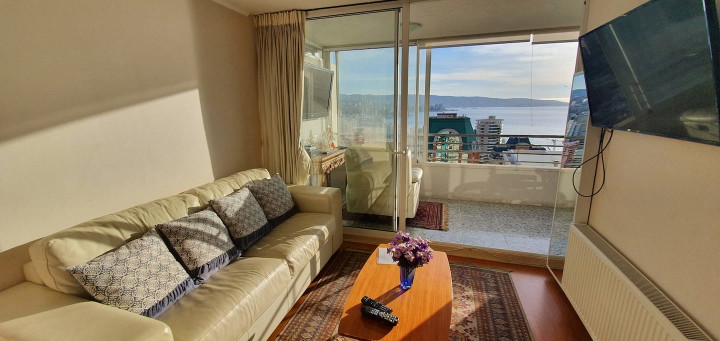 Plage, Piscine Et Centre Commercial Avec La Meilleure Vue De Viña - Valparaíso