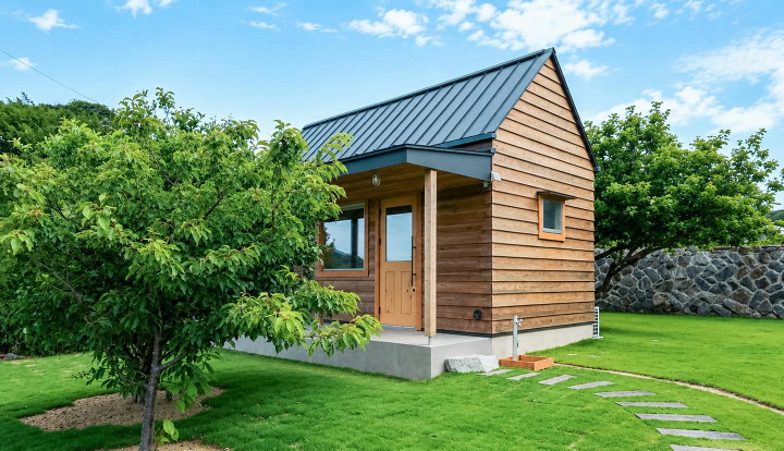 愛知県蒲郡市 海辺の新築タイニーハウス『Tasogare Base』 - 蒲郡市