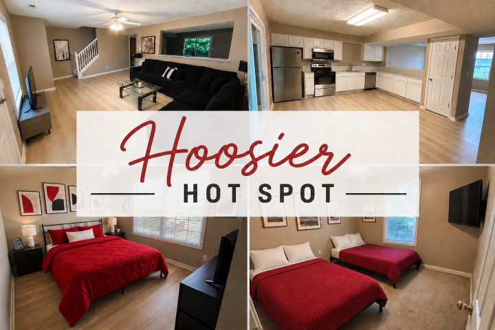 Hoosier Hot Spot | .5 Miles From Stadium - Bloomington, IN