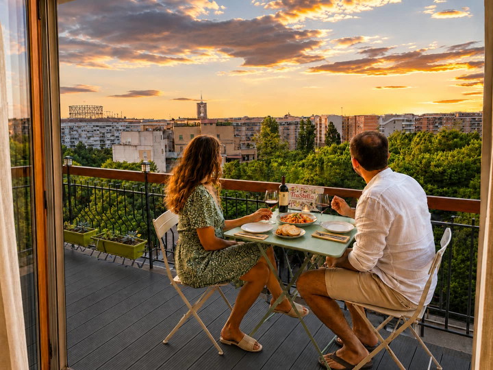 Trastevere Charm, Balcony & Hammam: Trastella Stay - Roma