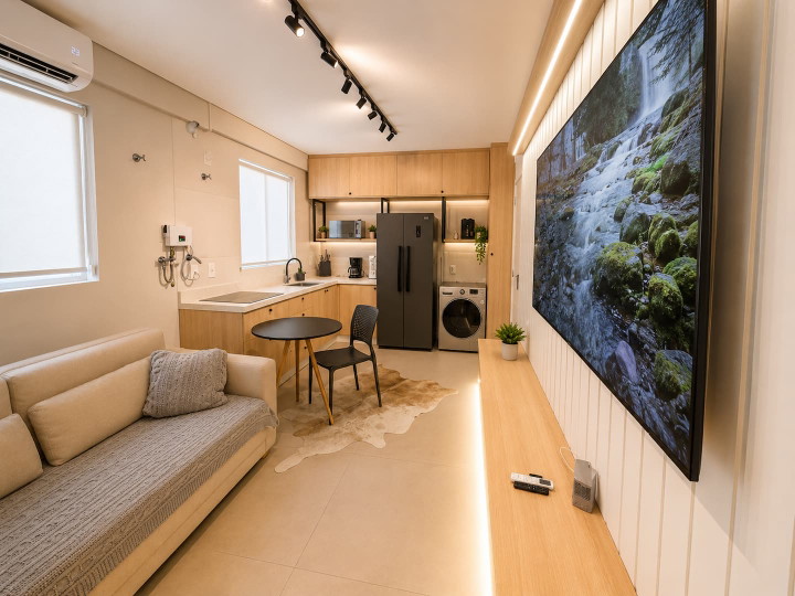 Apt Privativo Com Quarto Separado No Centro De Pg! - Ponta Grossa
