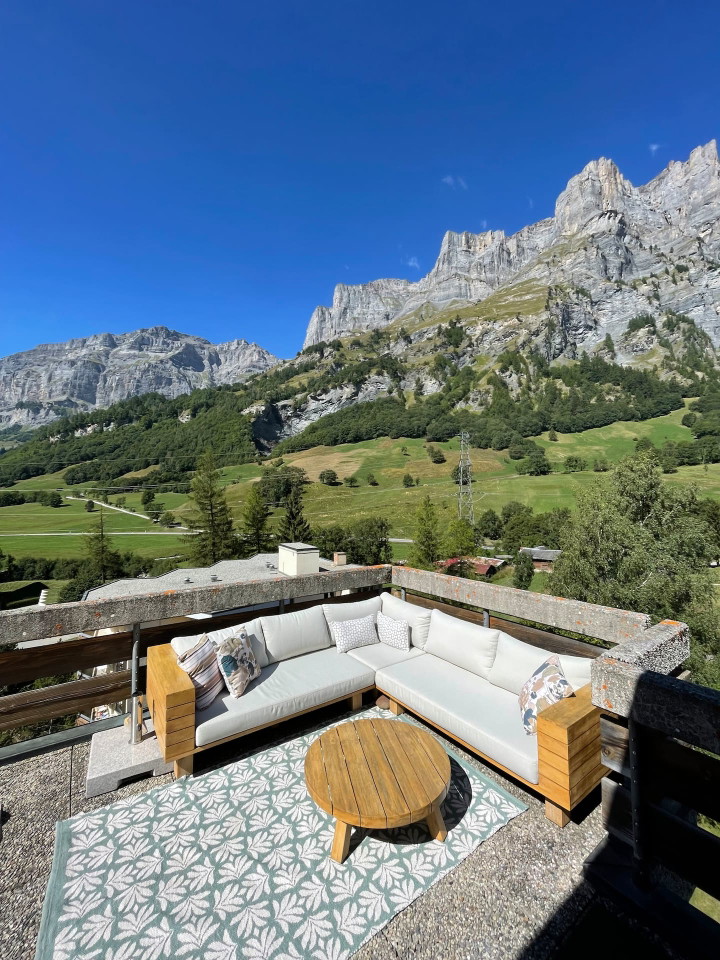 Penthouse With 110m2 Terrace - Adelboden