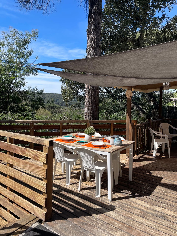 Mobile Home For 6 People  A/c  Private Terrace - Gassin