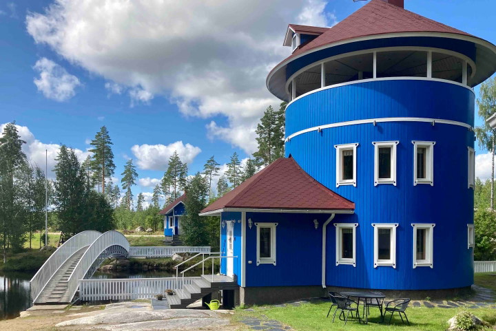Villa Muu, Rounded Villa +Own Beach,free Wifi - Juva