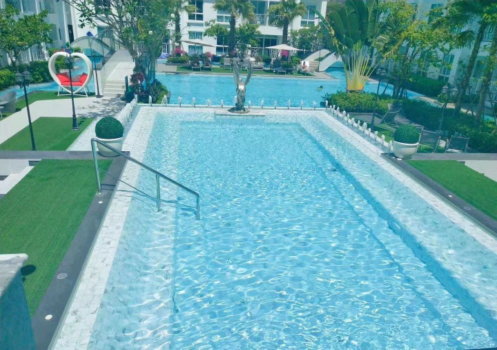 1st Floor Condo  Pool, Spa & Gym @ Jomtien Beach - Jomtien