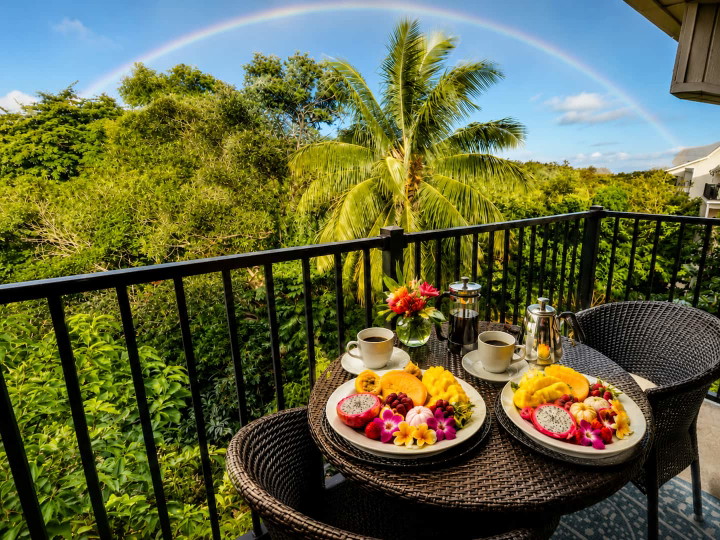 Princeville Ac + Purple King Dachgeschoss Tiki Suite, Nahe 1 Hotel & Strände - Kauai, HI