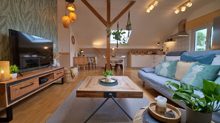 Treetop Apartment - Black Forest & Swabian Alb - Horb am Neckar