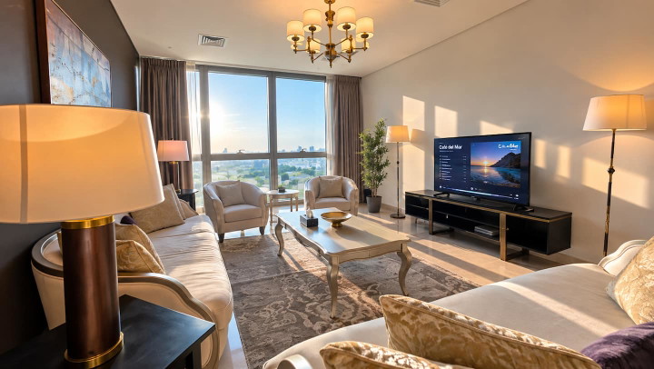 Big House, 3bhk Sea View @ 25th Floor In Pearl - Catar