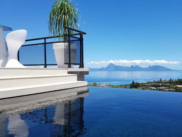 Magnifique Villa Avec Vue Sur Moorea - Polynésie française
