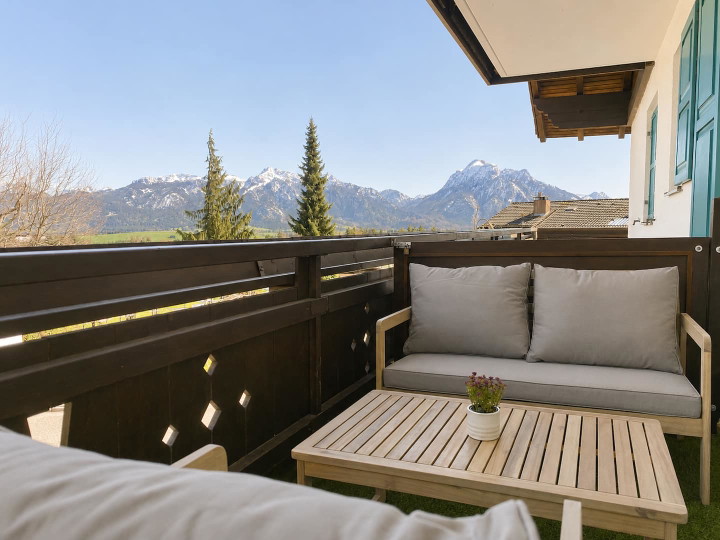 Apartment Mit Balkon & Schlossblick I Hund - Schwangau