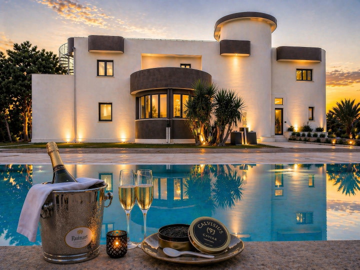 Gigasuite. Seaside Design Villa. Pool+spa. 20 Beds - Taranto