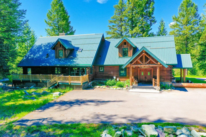 Dog Creek Lodge ; Gîte De Luxe Près De Whitefish, Mt - Montana