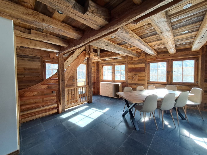 Vacation Chalet: La Grange à Philippe, 68 People - Arolla