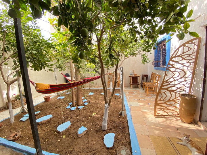 Appartement Privé Avec Vue Sur Mer, Jardin Et Hamacs - Taghazout