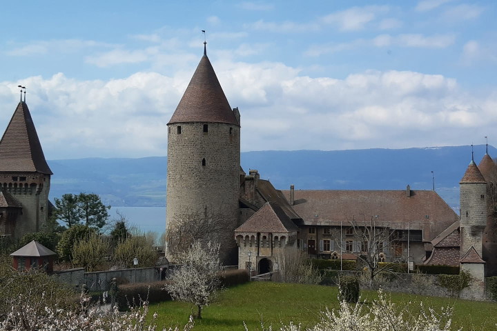 Charmant Appartement Au Pied Du Château Medieval - Yvonand