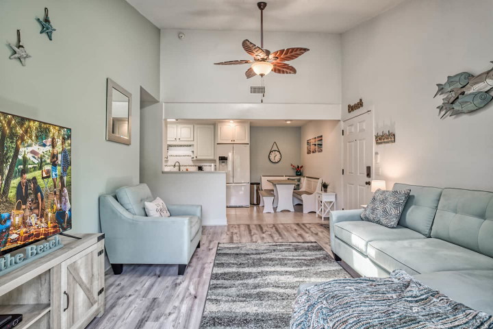 Newly Updated 2bed/1bath Condo - 3 Min To Beach! - Fernandina Beach, FL