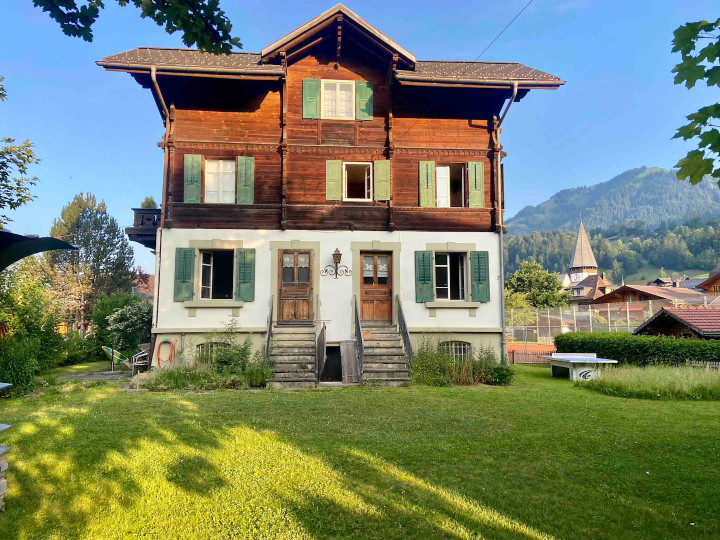 3-floor-house With 2 Apartments & Big Garden - Gstaad